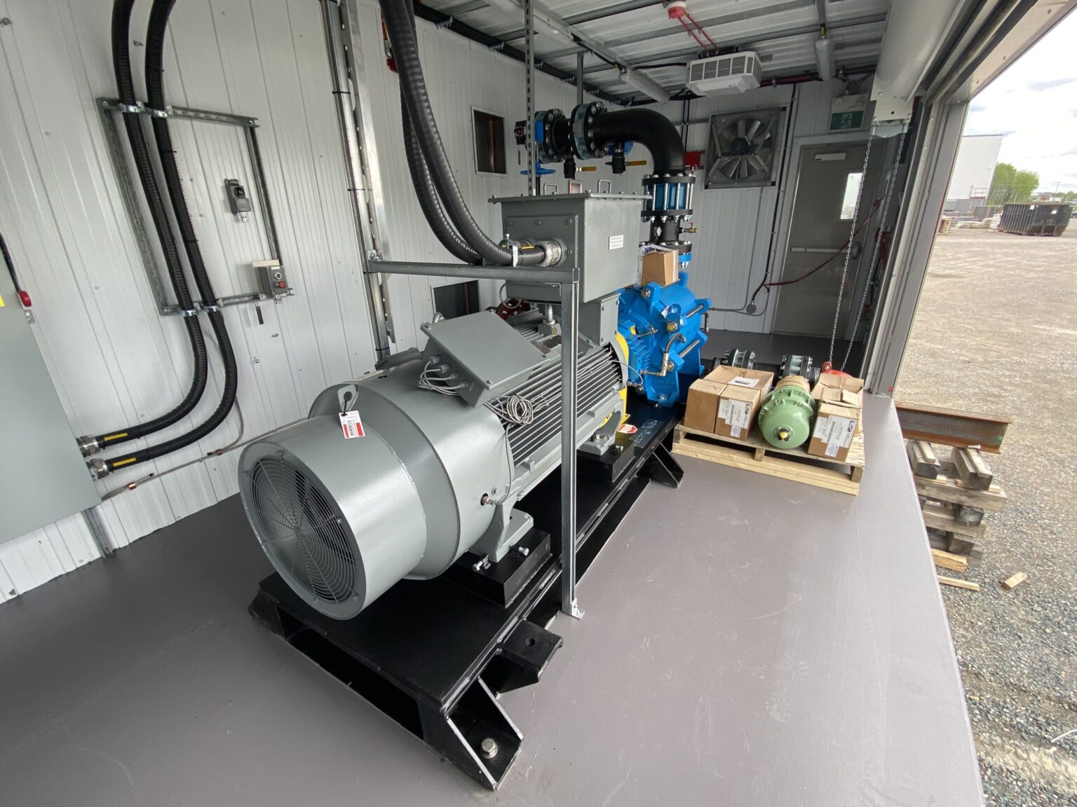 Booster pumping station and deep well pumping station - Project - Technosub