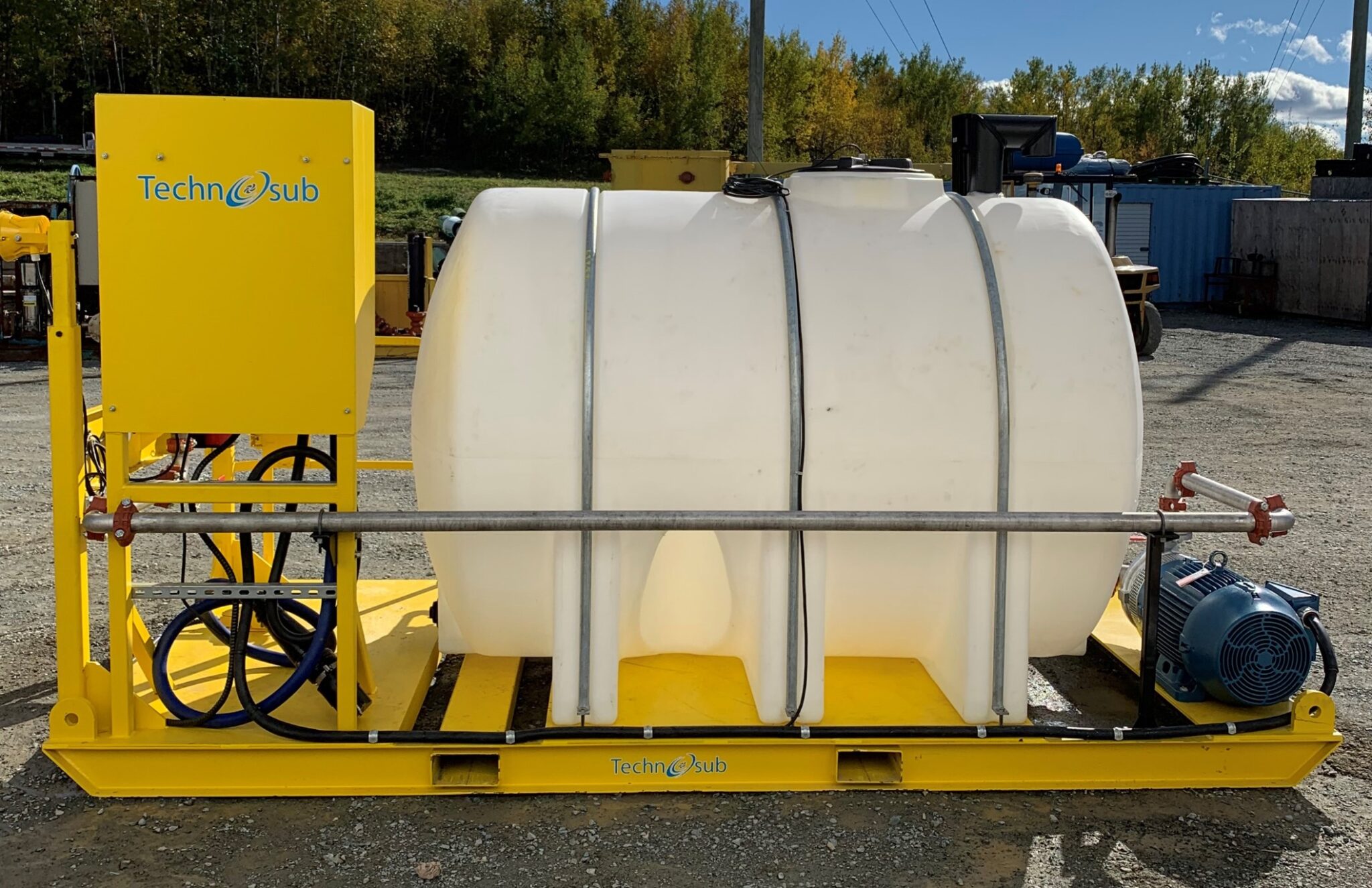 Water cannon design - Project - Technosub